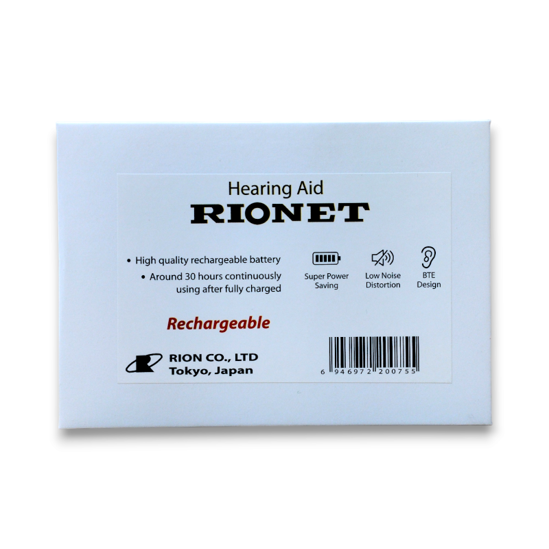 RIONET BTE Rechargeable Hearing Aid | Best Hearing Aid in Bangladesh