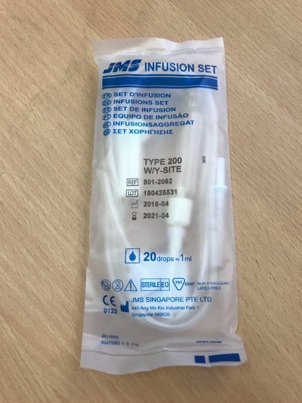 JMS Infusion Set / Saline Set JMS
